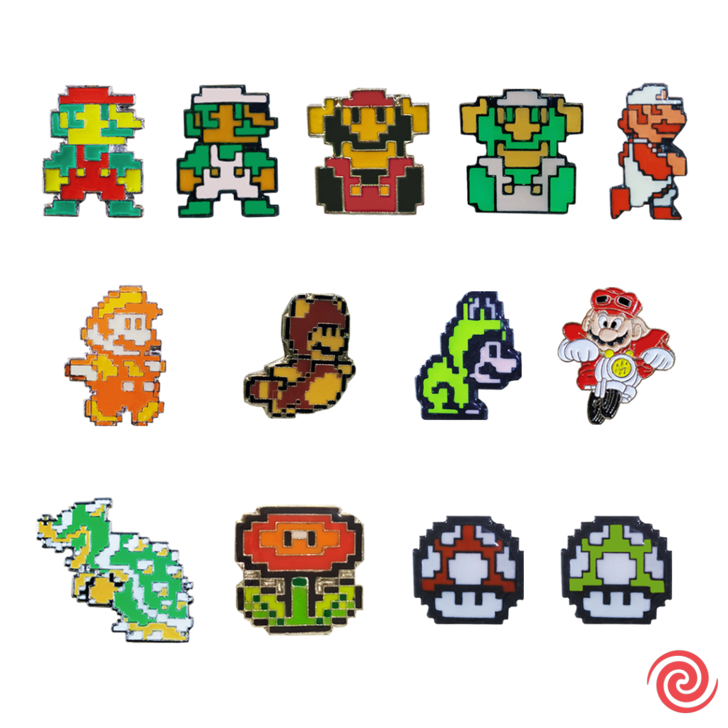 Pin Videojuegos Mario Bros - Proxyworld Coleccionables