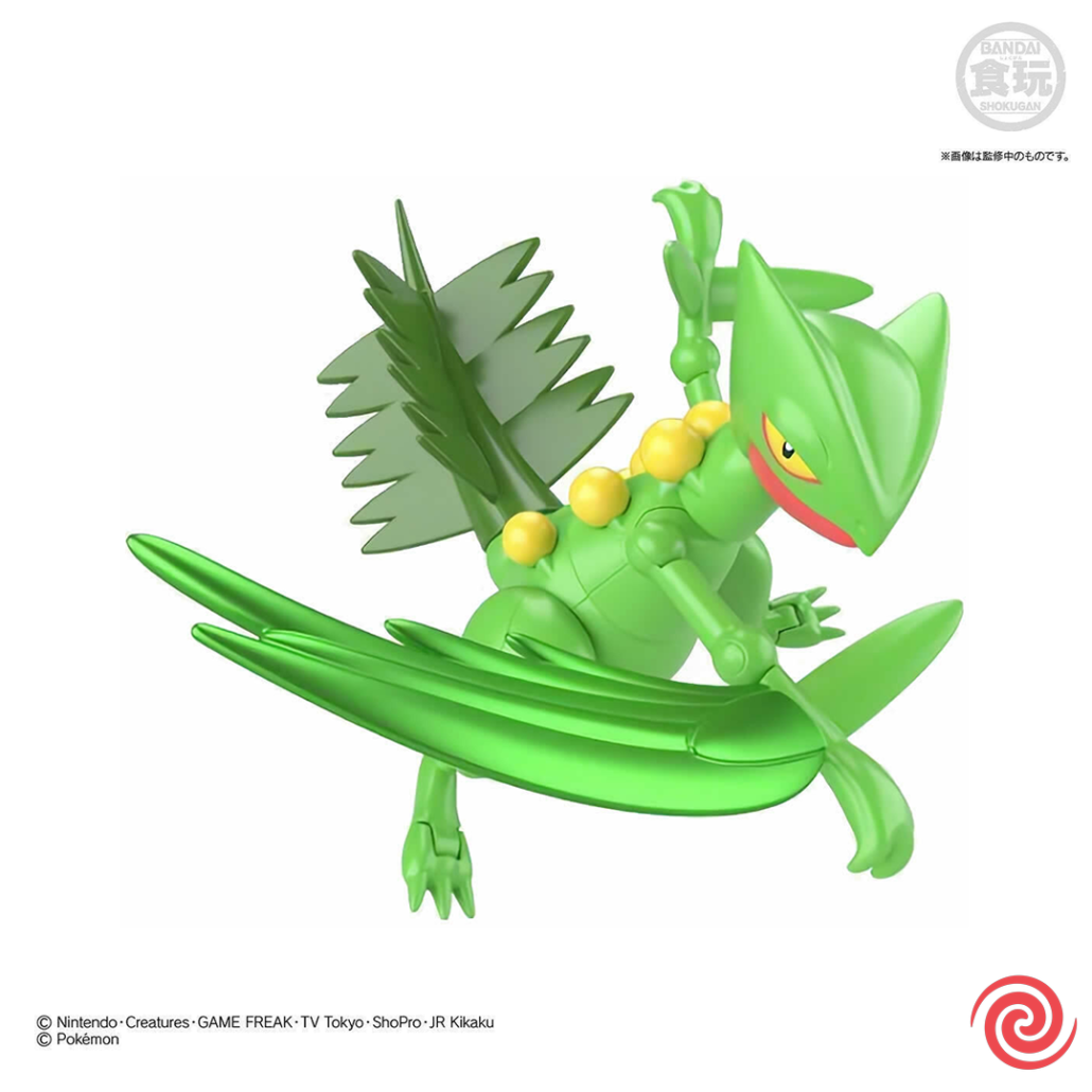Figura Bandai Shodo Pokemon Vol 5 Sceptile con Efecto