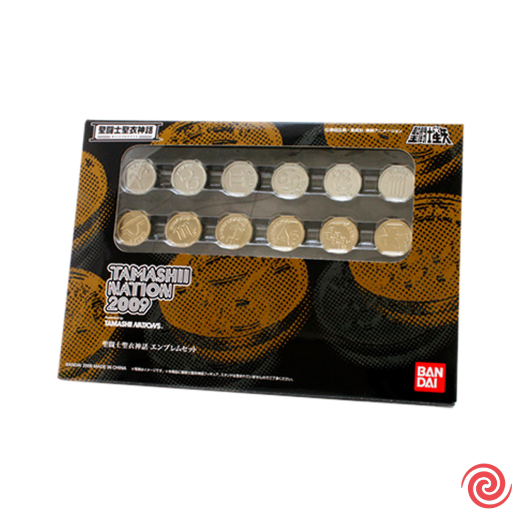 Medallas Bandai Saint Cloth Myth Display Stand Emblem Set