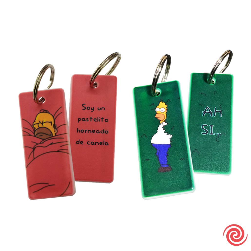 Llavero Polimero Serie Los Simpson - Proxyworld Coleccionables