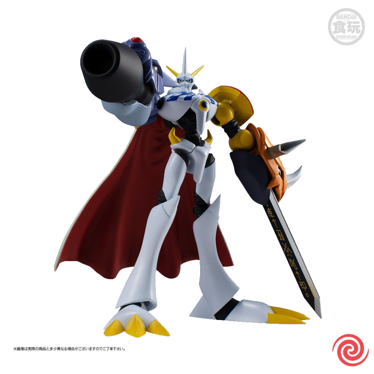 Figura Bandai Shodo Digimon Vol 3 Omegamon Con Base