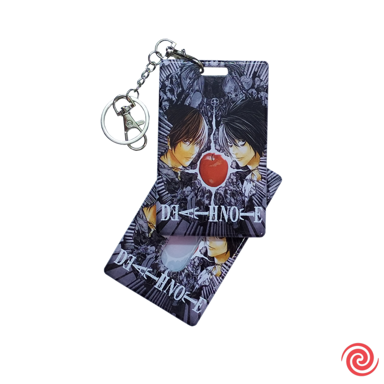 Llavero Porta SUBE Porta Tarjeta Anime Death Note